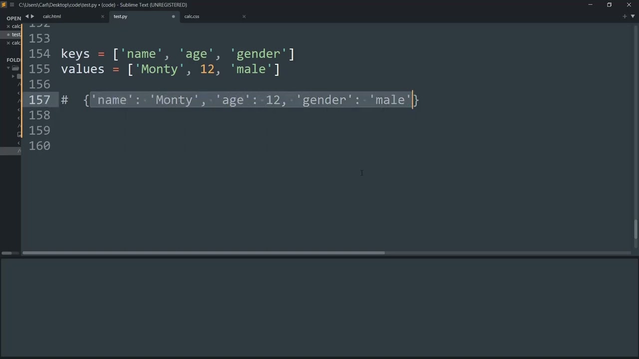 How do I convert two lists into a dictionary?