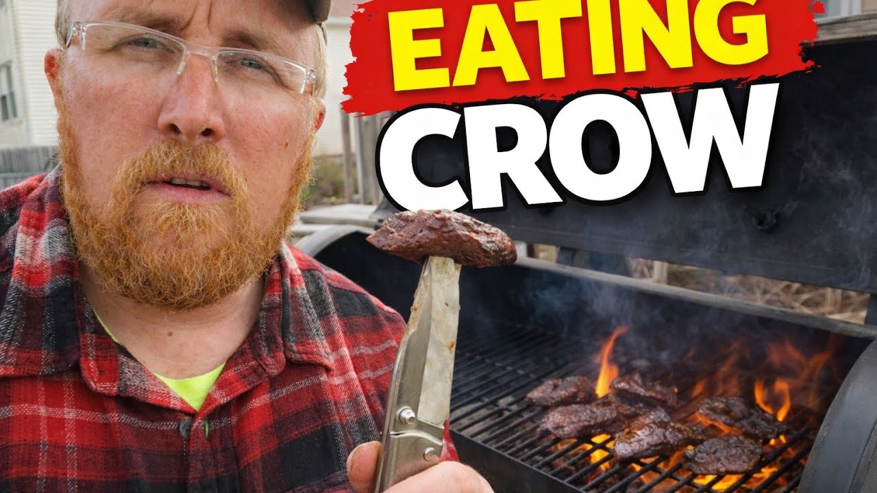 COOKING and EATING CROW (literally)