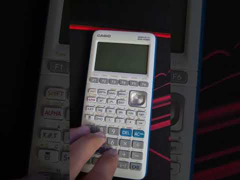 How to enter exam mode on Casio Graph E 35+ II Calculator