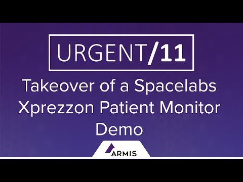 URGENT/11 - Takeover of a Spacelabs Xprezzon patient monitor