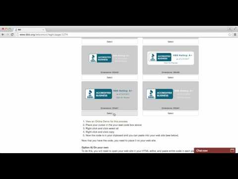 How to Download the BBB Accredited Business Seal for your Website
