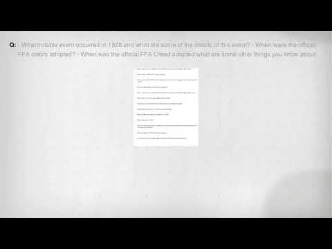 - What notable event occurred in 1928 and what are some of the details of this event? - When were th