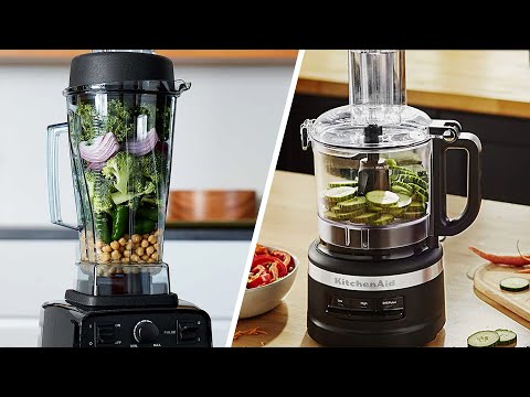 Food Processor vs Blender: What's The Difference? Which Is Better?