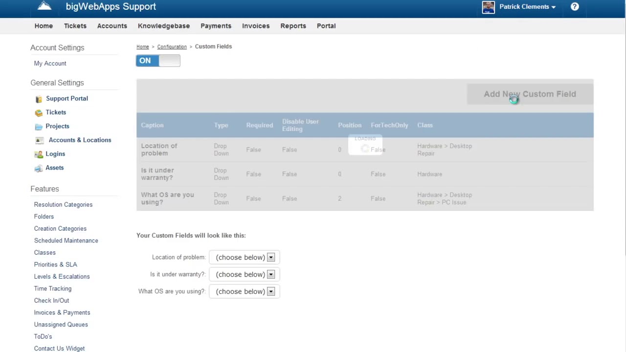 Creating Custom Ticket Forms on SherpaDesk