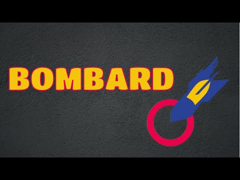 What Does BOMBARD Means || Meanings And Definitions With Example in ENGLISH