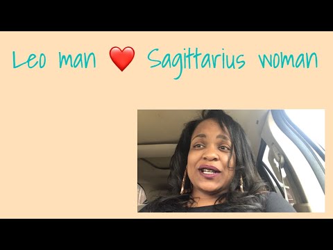 Sagittarius woman ❤️Leo man