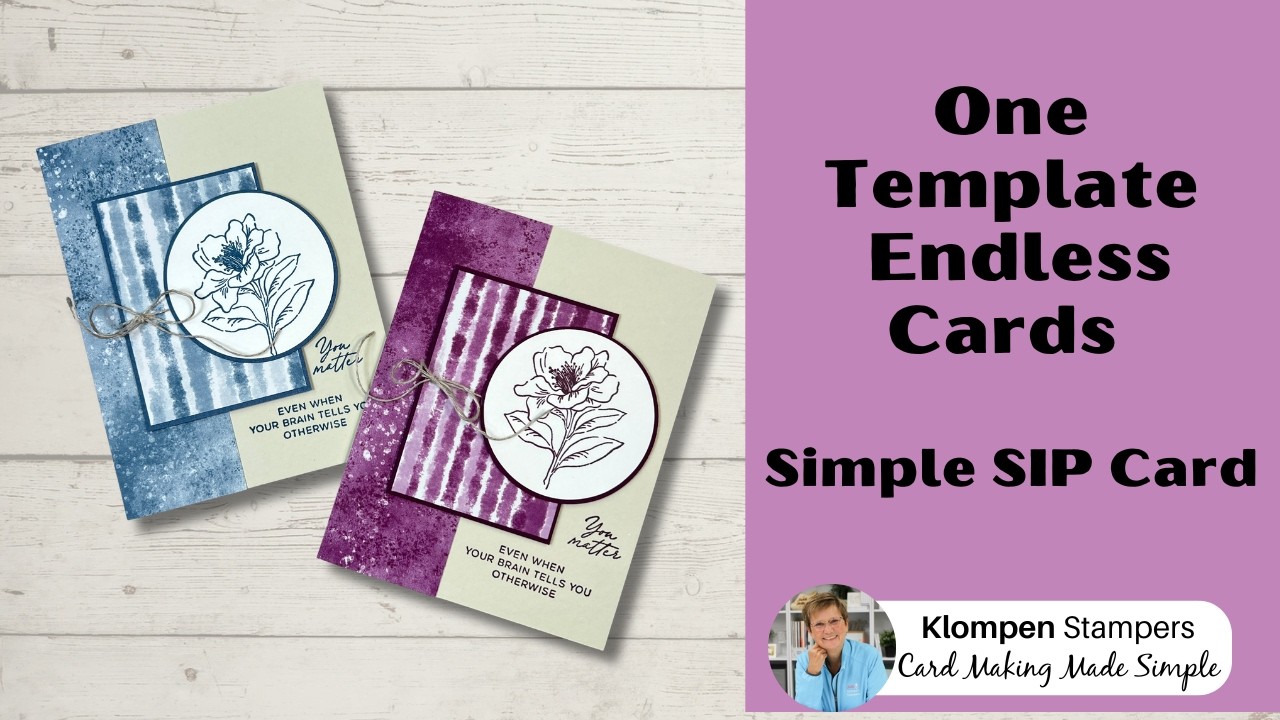 Simple Card Making Templates | One Template, Endless Cards (SIP)