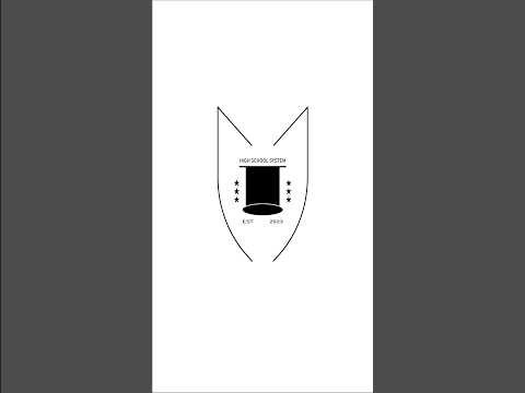 Unique School logo in illustrator 🏫