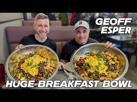THE GIANT "GEOFF ESPER" AMERICAN BREAKFAST CHALLENGE @geoffesper