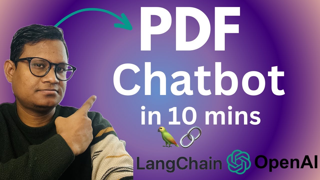 Build a RAG PDF Question Answering Tool (Chatbot ) with Python,LangChain and OpenAI ChatGPT 🚀