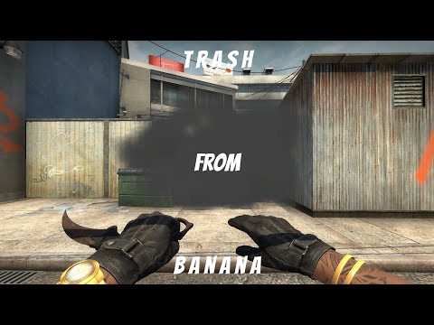 Steam Community :: Video :: CS GO: Trash Smoke From Banana (128 tick) (Overpass)