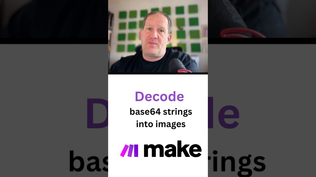 How to Decode Base64 strings in Make.com