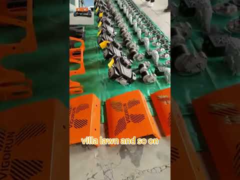 China made robot lawn mower for hills low price for sale, chinese best remote brush cutter