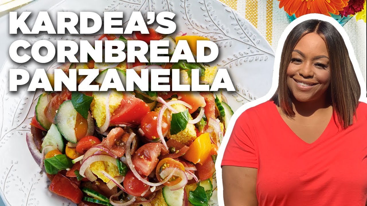 Kardea Browns Cornbread Panzanella | Delicious Miss Brown | Food ...