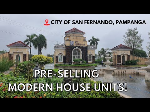 THE ROYAL RESIDENCES TOUR | SAN FERNANDO, PAMPANGA | Pre-Selling Modern House Units!