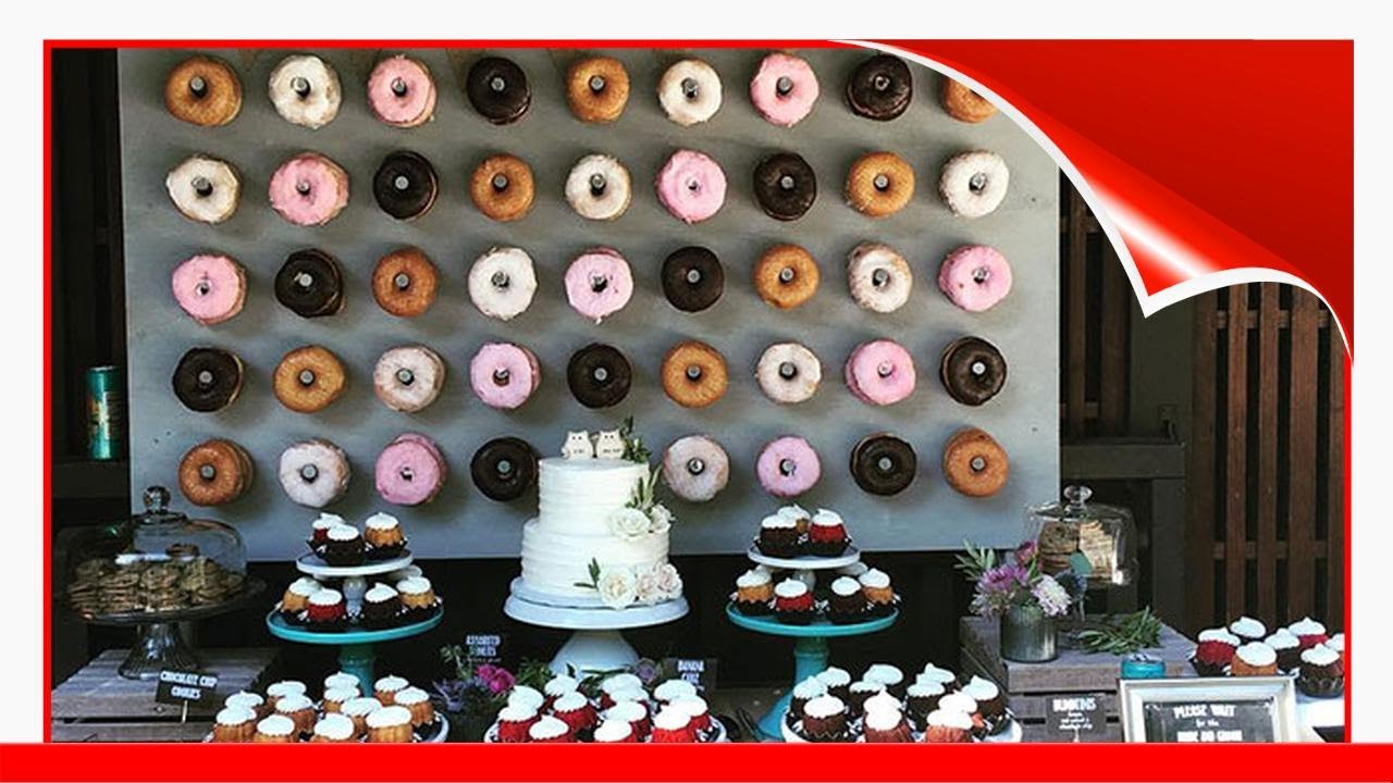 Donut Walls Is The Newest Wedding Trend That Will Win Over Your Guests Hearts 🙃