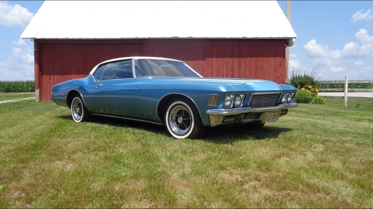 Driving Grandpa’s Car ! 1971 Buick Riviera GS 455 CI Engine & Ride - My Car Story with Lou Costabile