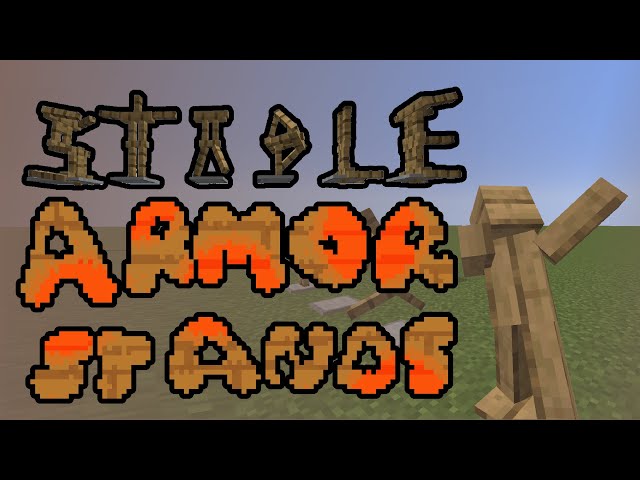 Stable Armor Stands Minecraft Texture Pack