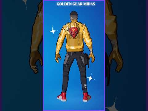 Golden Gear Midas ✔ Outfit Fortnite [Epic] #shorts