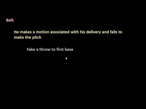 What is a Balk? (Part 1)