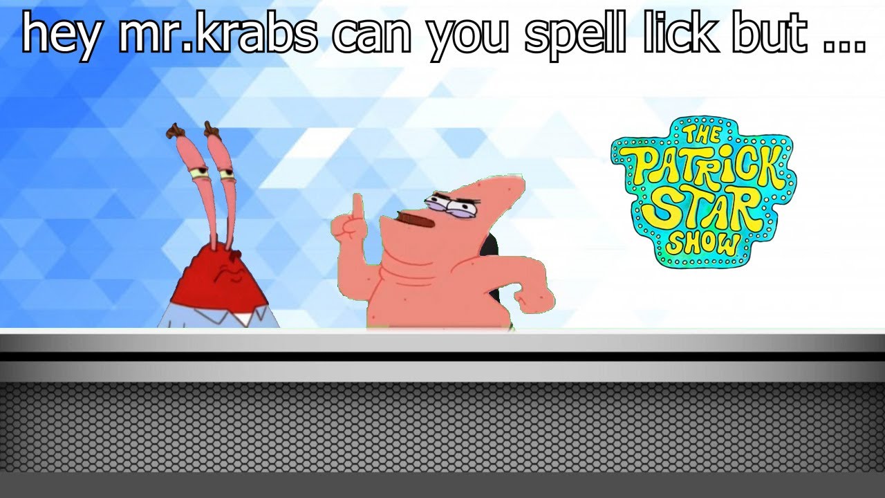 patrick show episode 1 : life hack with squidward 😂 l spongebob meme l hey patrick