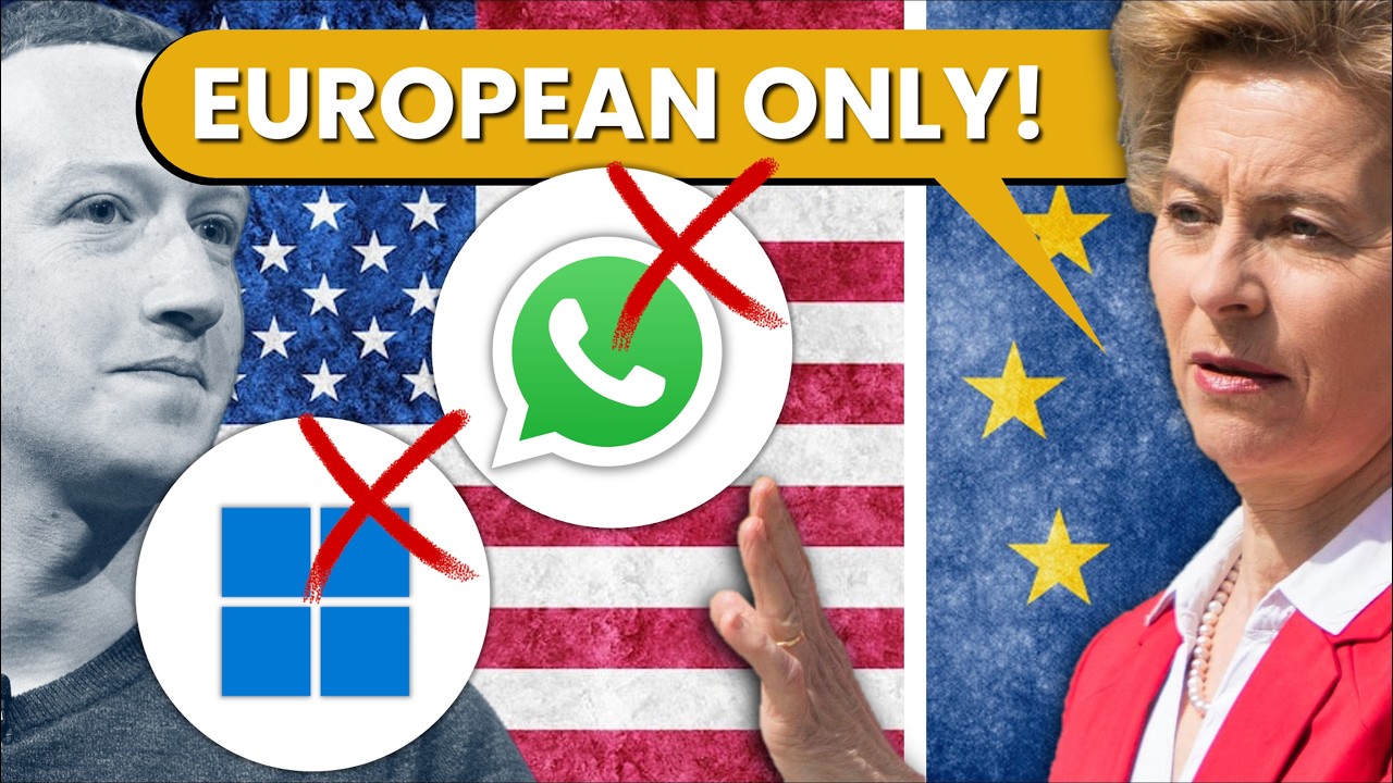 No More Windows or WhatsApp? Europe FINALLY Moves Towards Tech Independence