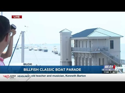 LIVE: Boats line up for Billfish Classic parade