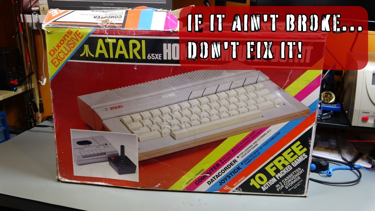 Atari 65XE Restoration...ish