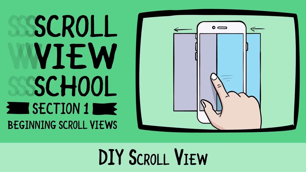 Building Your Own Scrollview - Scroll View School - raywenderlich.com