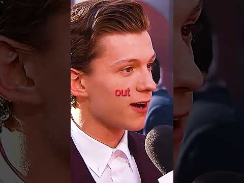 How Tom Holland KNEW He Was Spider-Man! #shorts
