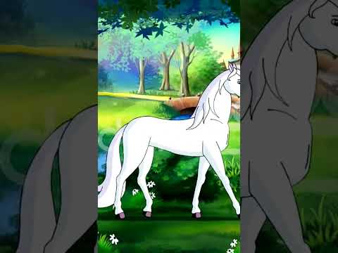 Unicon Cartoon horse #cartoons