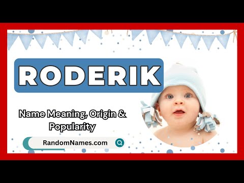 Roderik - Baby Boy Name Meaning, Origin & Popularity - RandomNames.com