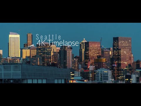 Seattle Summer Sunset - 4K Timelapse Film - Sony a6300 with Sony Timelapse App