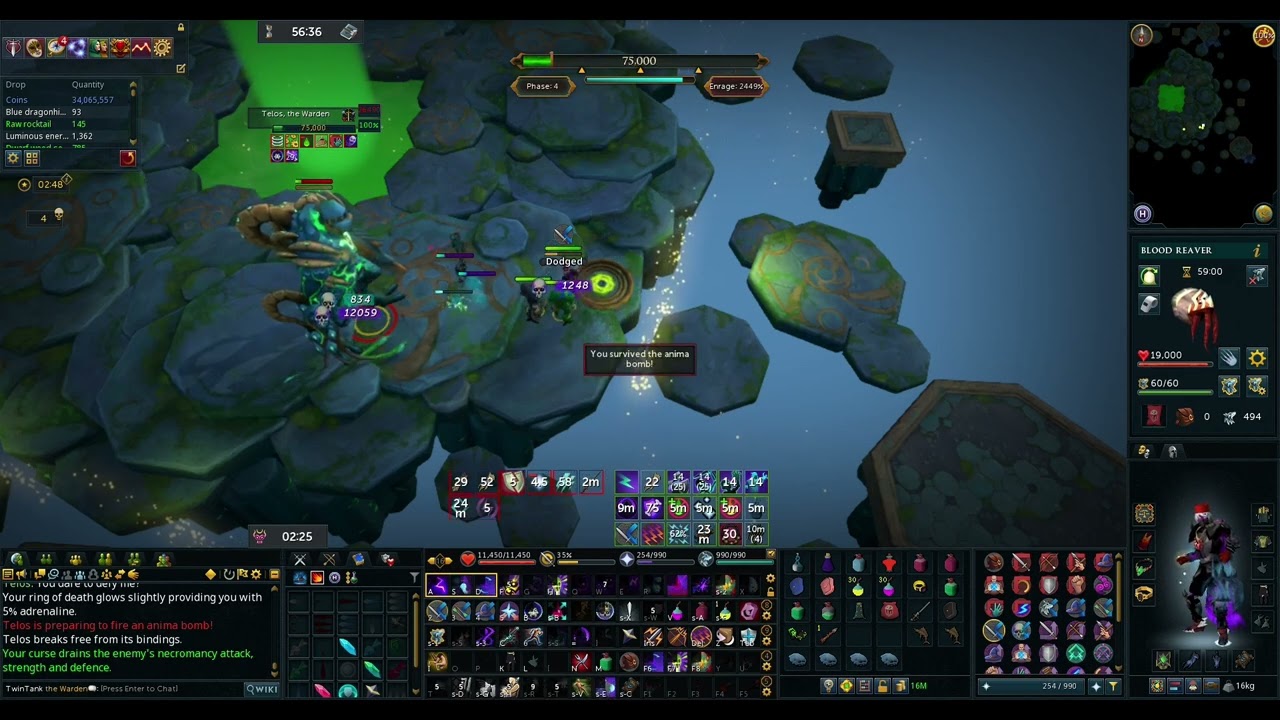 Necro 2449% Telos Claims Explained!