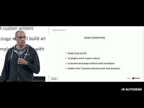 Autodesk Developer Productivity Summit – Red Hat Developer Portal and Plugins for Backstage