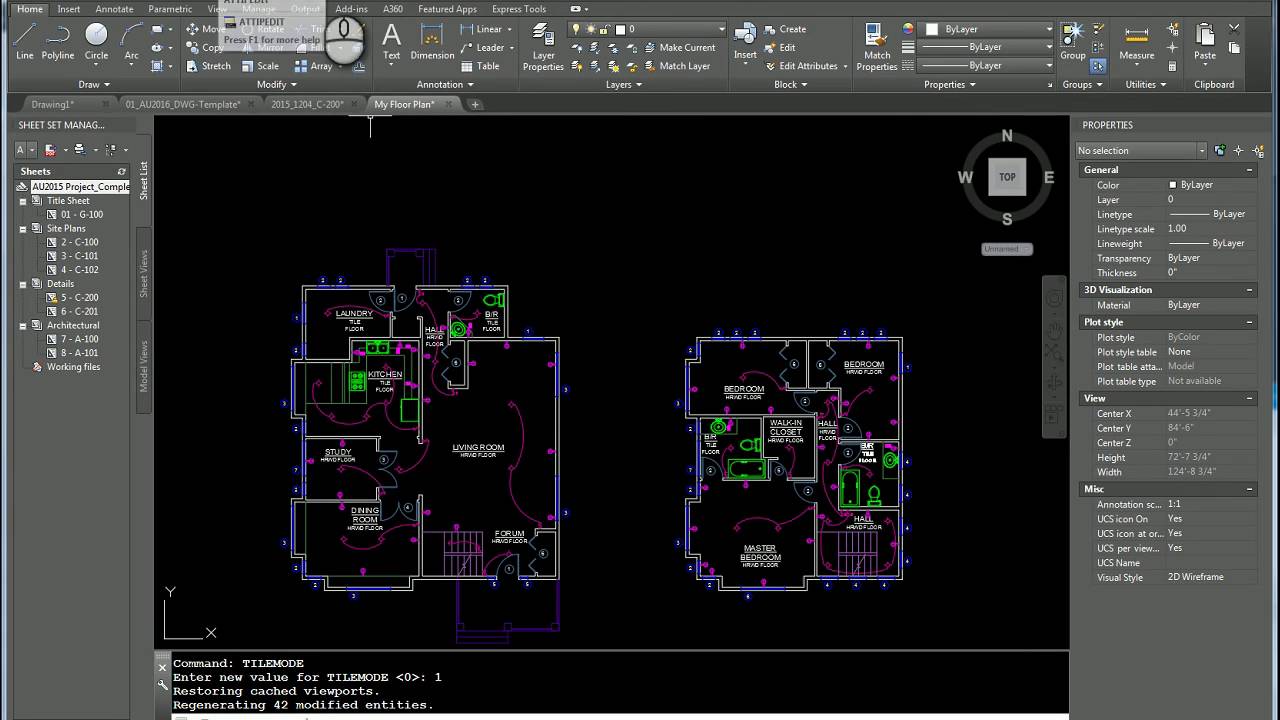 Quickly Edit Attributes using the QAT in AutoCAD