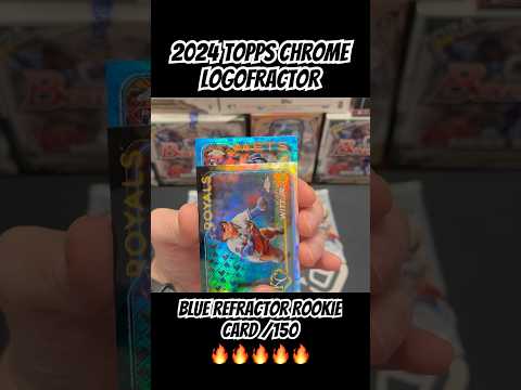 2024 Topps Chrome Logofractor Ronny Mauricio RC Blue /150!! #baseball #mlb #rookie #sports #cards