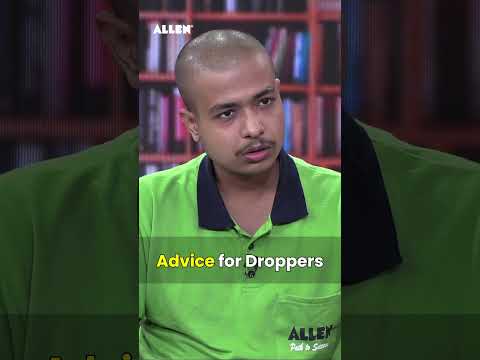 Best Advice for JEE 2024 Droppers | Smart Strategy ๐ฏ for Droppers #shorts #jeeadvanced