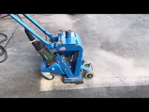 Blastrac 8" Betonstraalmachine Straalmachine Metabo Motor 1-8DEZ 120V