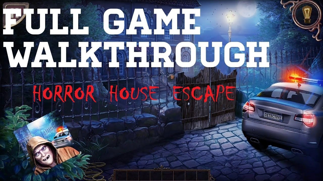 Complete Game Walkthrough - HORROR HOUSE ESCAPE