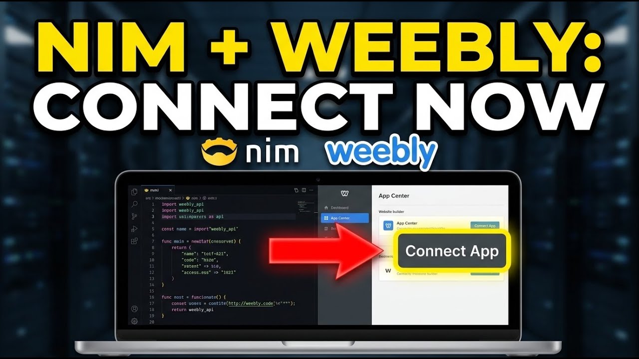 How to connect Nim to Weebly - Full Guide