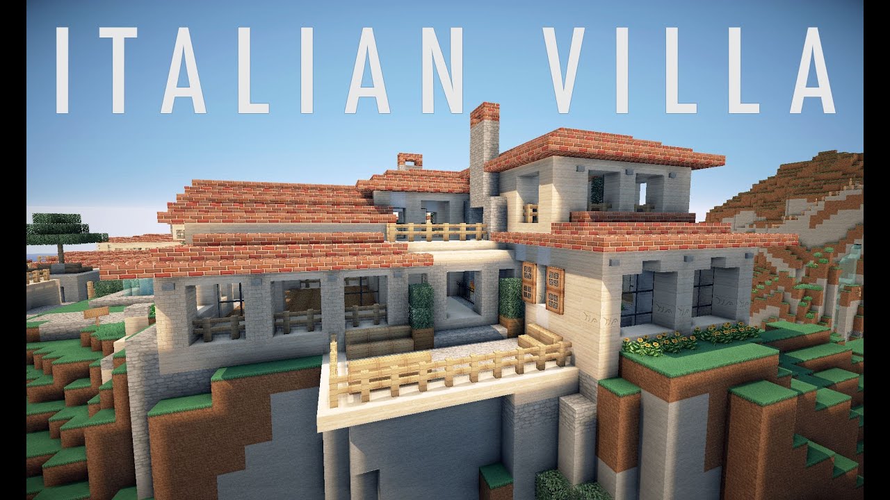 Italian Villa Minecraft