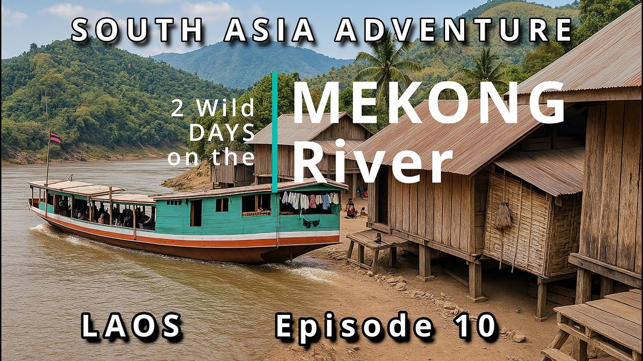 Unfiltered Life on the Mekong River | Laos Slow Boat & Tribal Village Experience