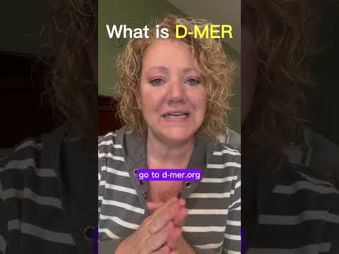 What is D-MER? #shorts