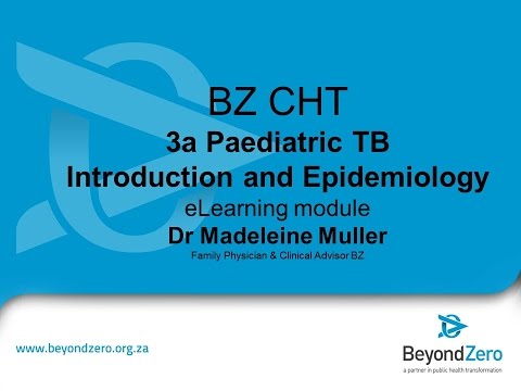 12.5a Paediatric TB Background and Epidemiology