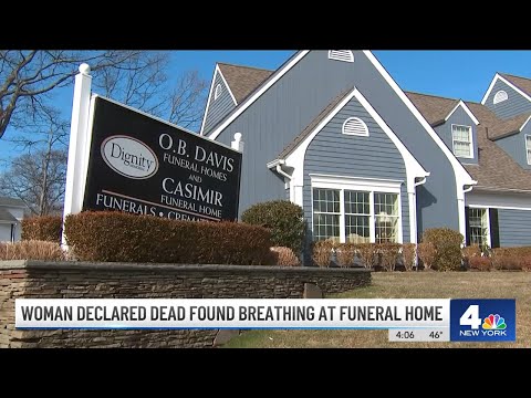 NY Funeral Home Finds 'DEAD' 82-Year-Old Woman Still Breathing | NBC New York