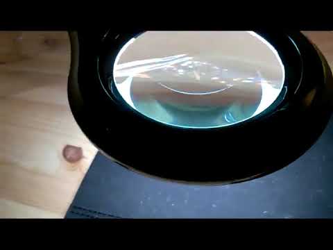 Bemelux LED Magnifying Lamp with Clamp Review, Tight Tolerances, No Slop in Joints, No Unwated Movem