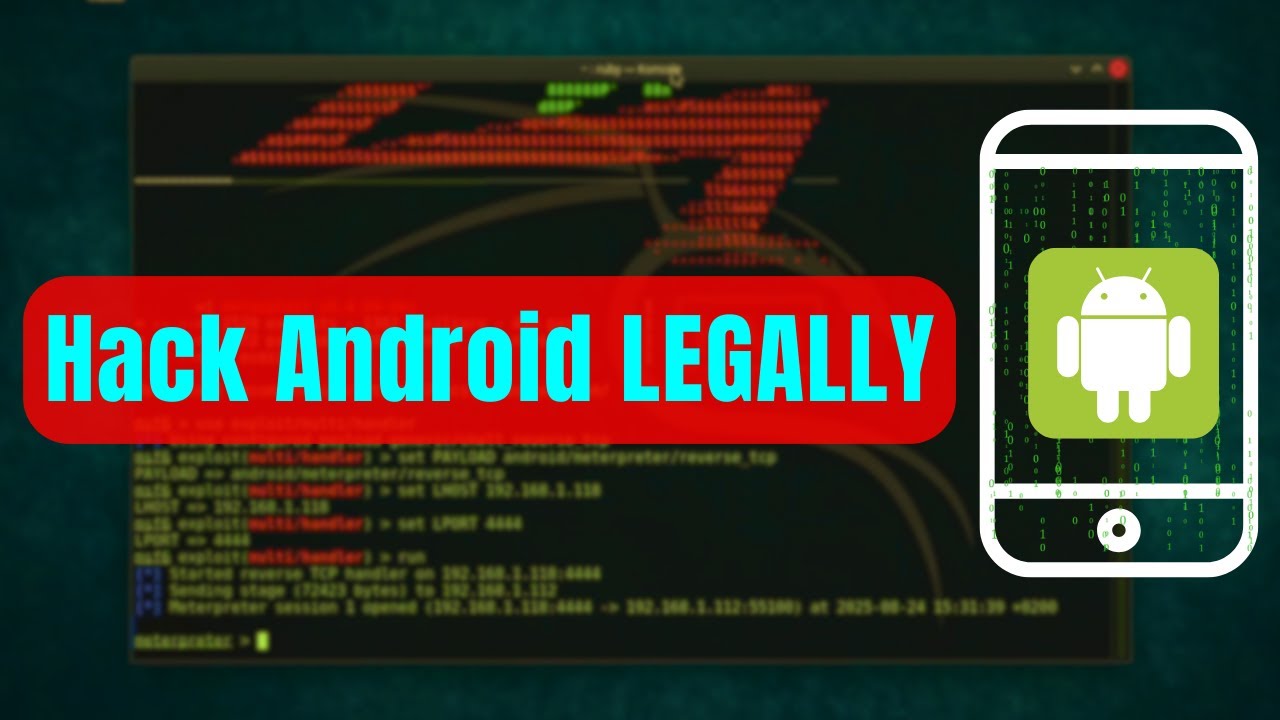 Hacking Android with Metasploit | Full Beginner Tutorial