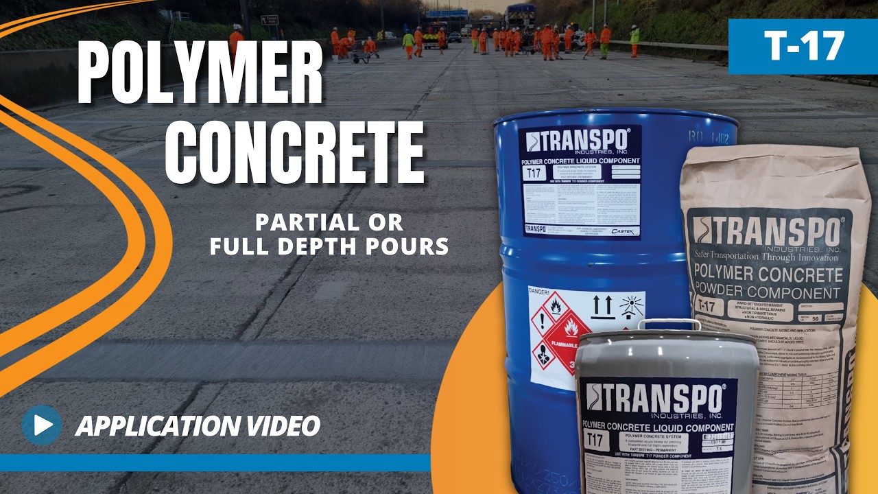 Application Video | T17 Rapid Patch MMA Polymer Concrete
