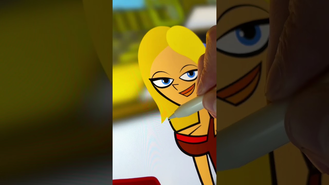 Lindsay ❤️ Total Drama Island 🏝️ GLOW UP Transformation #shorts